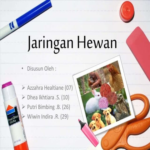 Jaringan hewan (2) | PPTX