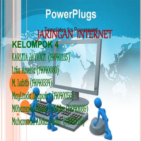Jaringan internet dan penjelasan | PPTX
