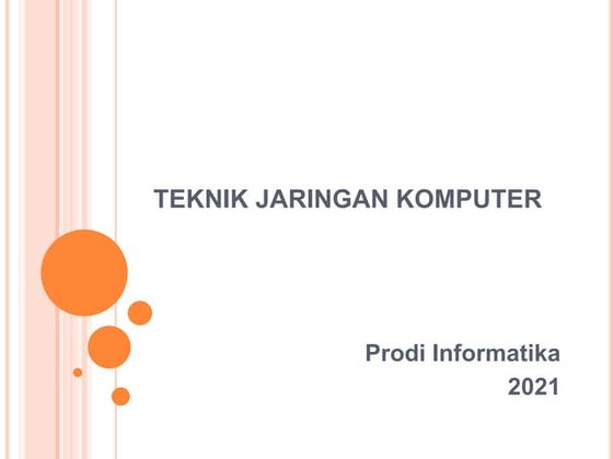Komputer dan jaringan dasar | PPT