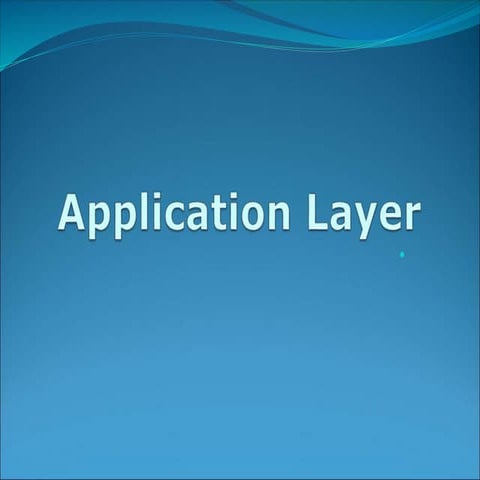 Materi application layer | PPT