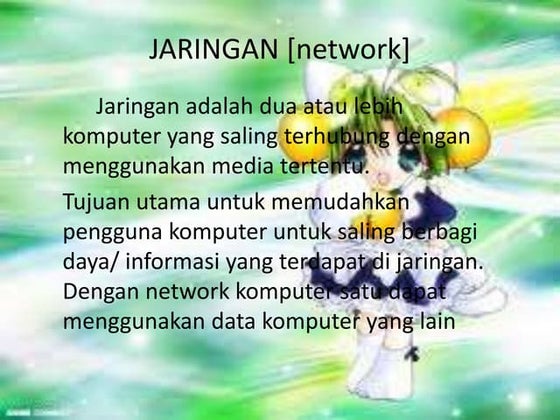 Jaringan (network) | PPT