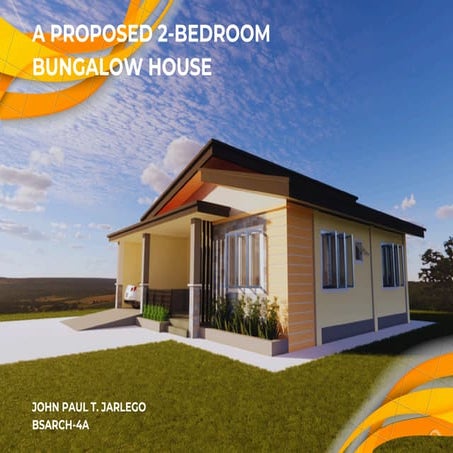 Proposed two bedroom bungalow House - Estimates | PDF
