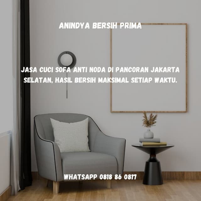 Jasa Cuci Sofa Anti Noda di daerah Pancoran Jakarta Selatan | PDF