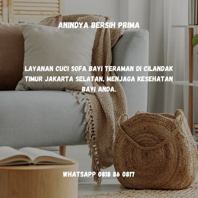 Jasa Cuci Sofa Bayi Teraman di daerah Cilandak Timur Jakarta Selatan | PDF