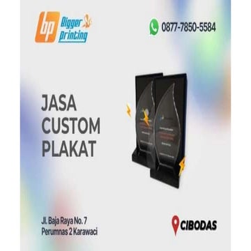 JASA CUSTOM PLAKAT | PPT