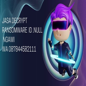 Jasa Decrypt Ransomware Id Null Ngawi Wa 087844582111pdf 