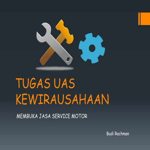 Jasa service motor | PPTX