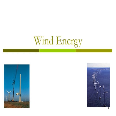 Wind energy | PPT