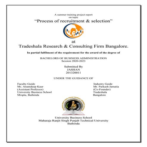 Jashan- Process of recruitment & selection at Tradeshala..pdf