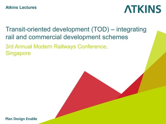 Transit Oriented Development - TOD - Human Settlement Planning - Architecture | PDF