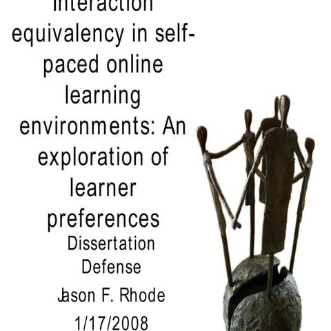 Jason Rhode Dissertation Overview | PPT