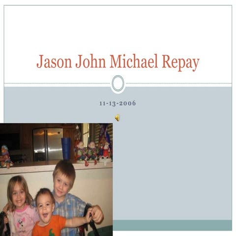 Jason john michael repay | PPTX | Music | Entertainment