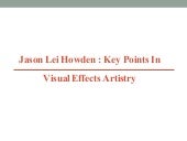 Jason Lei Howden, Director, screenwriter, visual effects artist