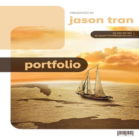 JASON TRAN | Portfolio | Feb 2024 | Made with InDesign | PDF