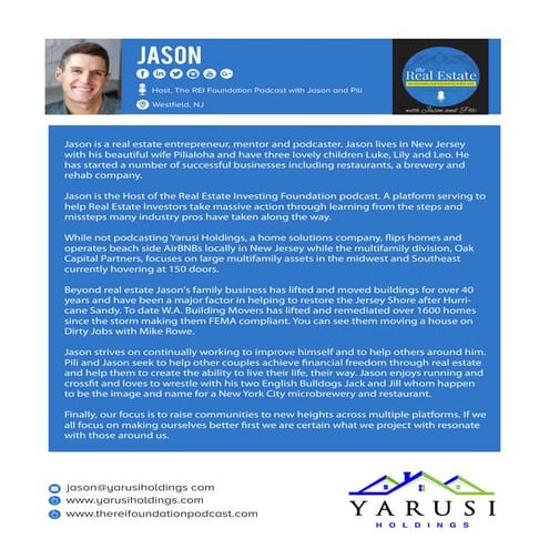 The career of jason grosfeld presentation | PPT