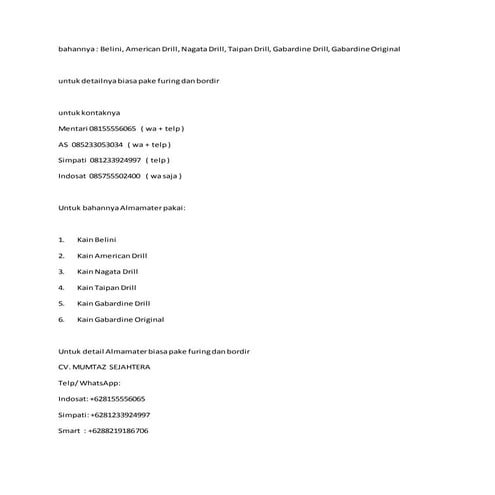 +6281233924997, jas almamater ub, jas almamater unair | PDF