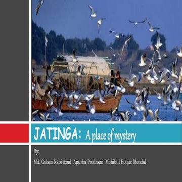 Jatinga | PPT