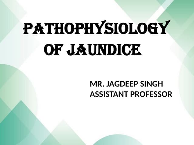 CASE PRESENTATION ON JAUNDICE | PPTX