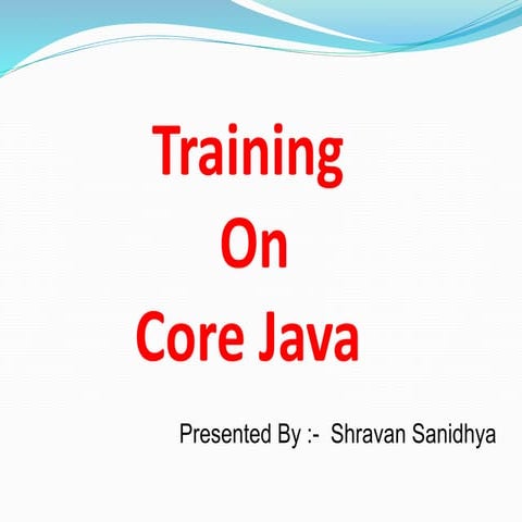 Introduction To Java Programming Language 5025