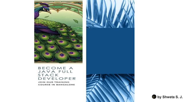 Java Full Stack Development Training Course In Bangalore Ppt