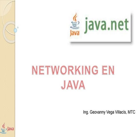 Networking En Java Classes In The Jdk Ppt