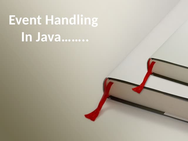 Java. Event handling.pptx Java. Event handling.pptx
