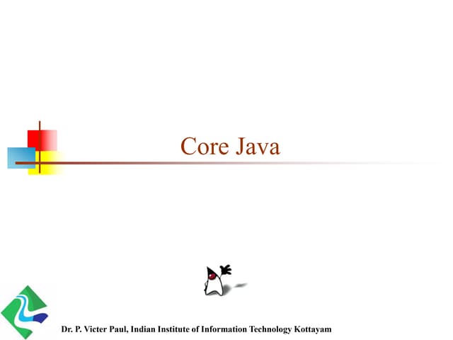 Java Basic Concepts Ppt