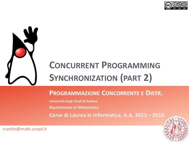 Java- Concurrent programming - Synchronization (part 2) Java- Concurrent programming - Synchronization (part 2)