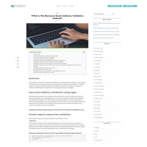 What Is The Best Java Email Address Validation Method? | PDF