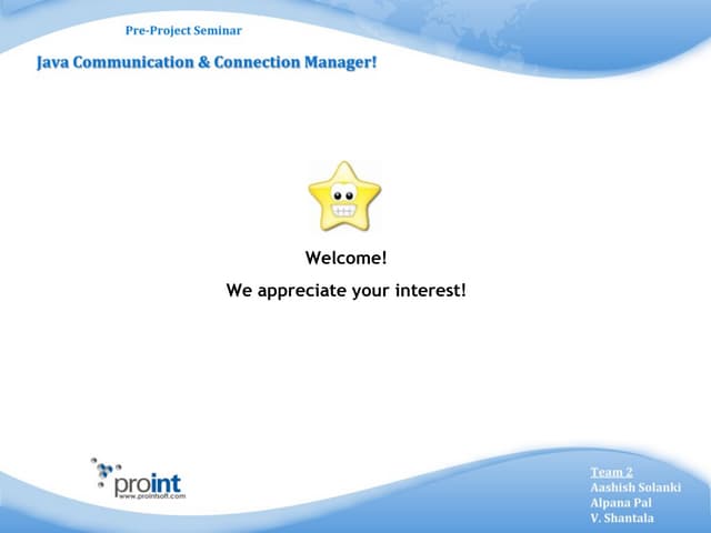 Java JDBC Communication and Connection Manager | PPT Java JDBC Communication and Connection Manager | PPT