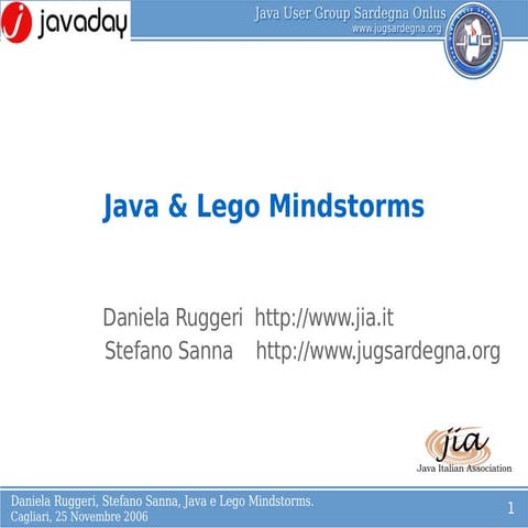 Java & LEGO Mindstorms | PPT
