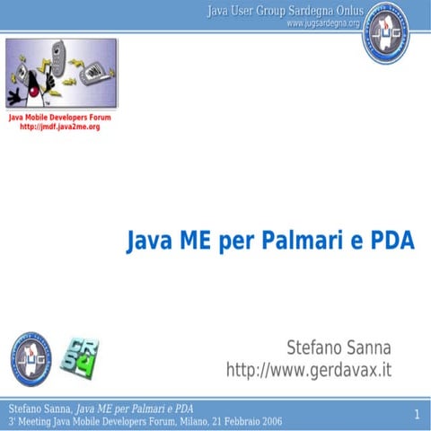 Java ME per palmari e PDA | PDF