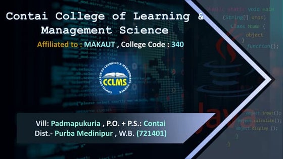 Basic Concept Of Oops Ppt
