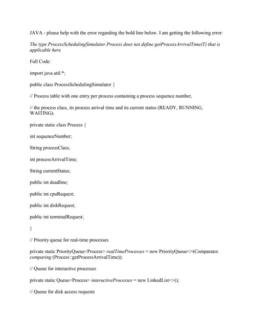 Java with explanation please- so I can understand how it works- Thank.docx Java with explanation please- so I can understand how it works- Thank.docx