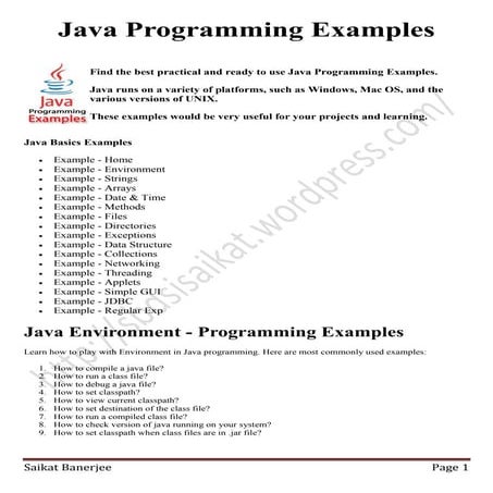 Java Questions For Viva