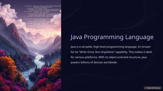 Java-programming-languagepwi4twishdgk.pptx Java-programming-languagepwi4twishdgk.pptx