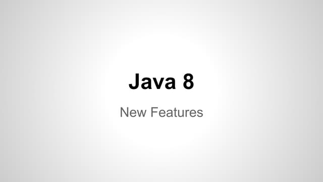 Java 8 Features Tutorials What Are The Difference 6460