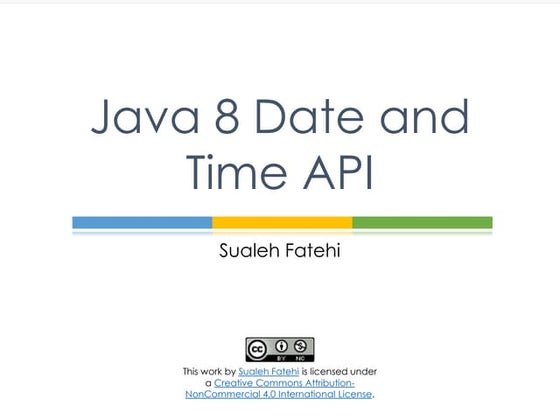 Introduction To Java 8 Java Time