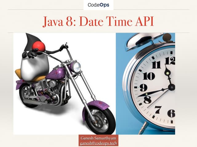 Java 8 Date And Time Api Ppt 5868