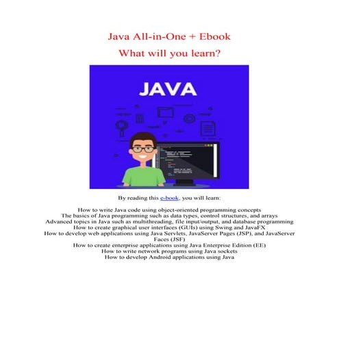 Java All.pdf | Programming Languages | Computing