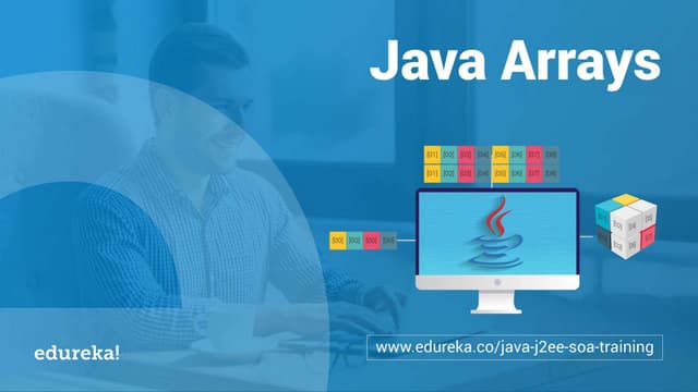 Arrays In Java Edureka Pdf Programming Languages Computing 7347