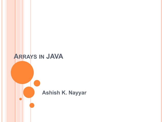 Javaarrayspptx