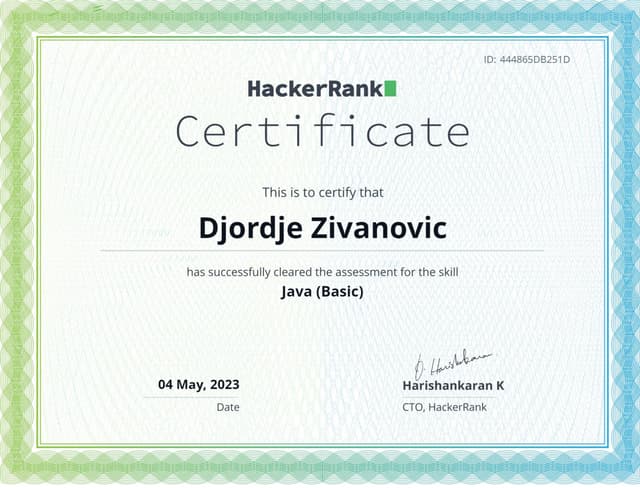 Hackerrank Java Basic Ppt 6673