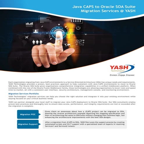 Java caps to oracle soa suite migration services at yash | PDF | Information Services Industry ...