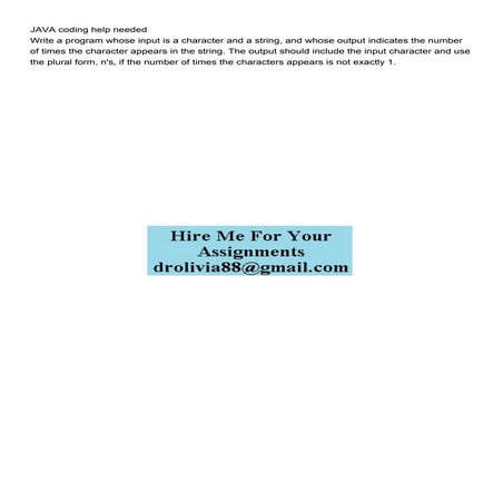 Java Coding Help Needed Write A Program Whose Input Is A Pdf 2524