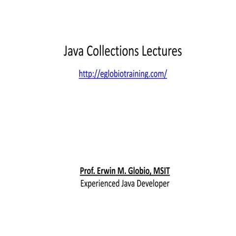 Java Collections Tutorials Ppt 9261