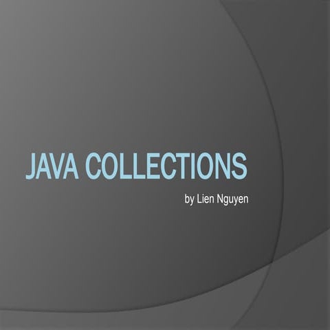 Java Collections pptx Java Collections pptx | PPTX