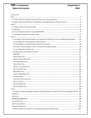 Software development Project Writing | PDF