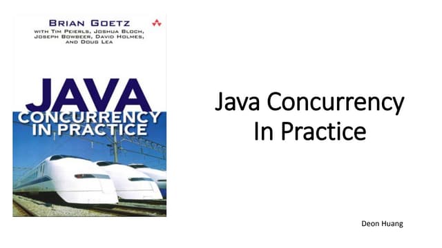 Java Concurrency In Practice Ppt