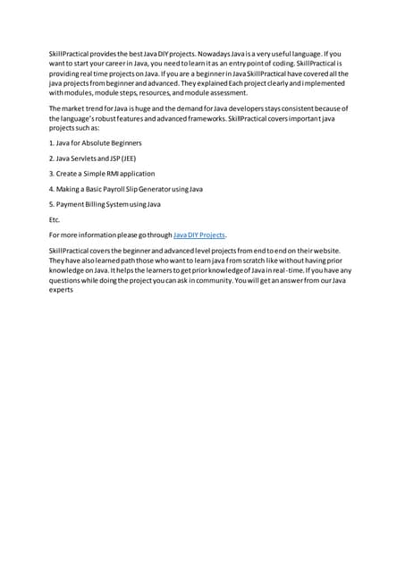 Java Training and Placement in Hyderabad | PPT